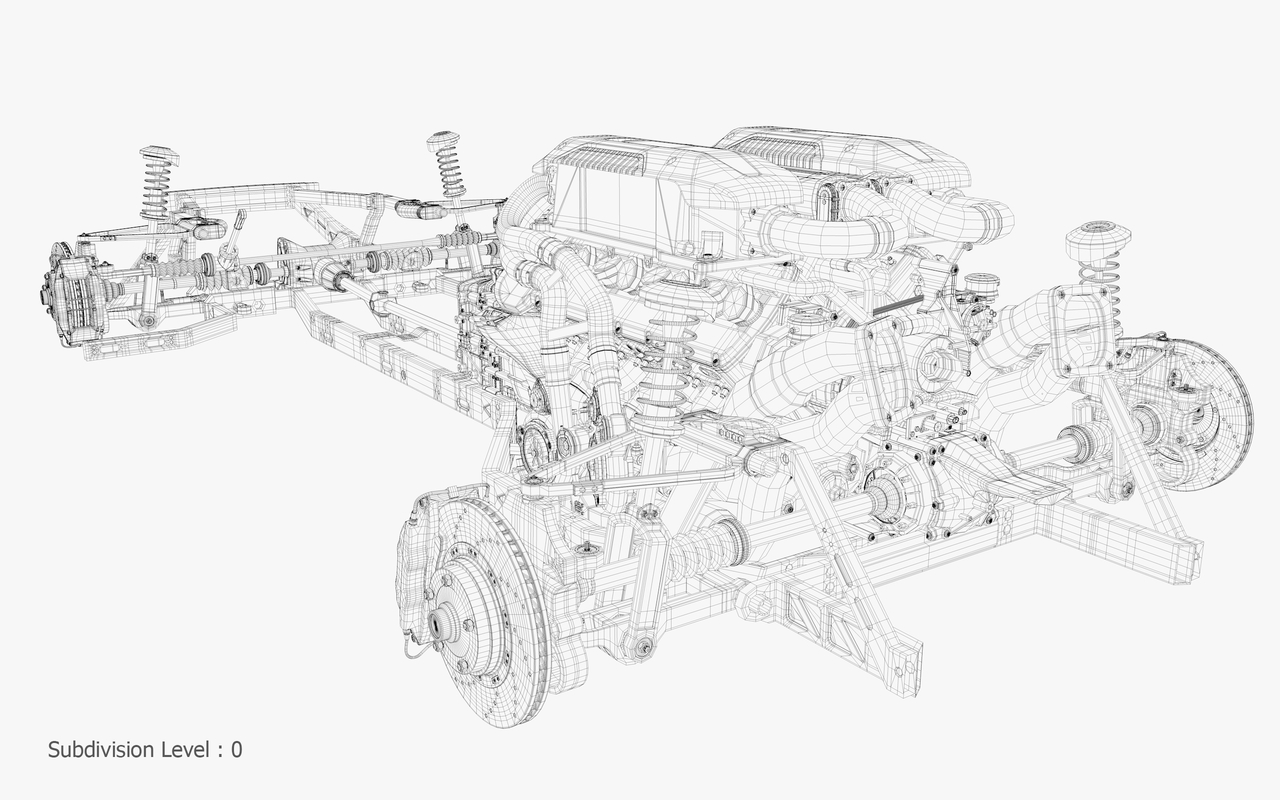 3D concept car design - TurboSquid 1243451