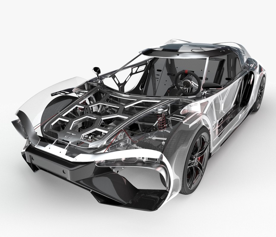 3D concept car design - TurboSquid 1243451