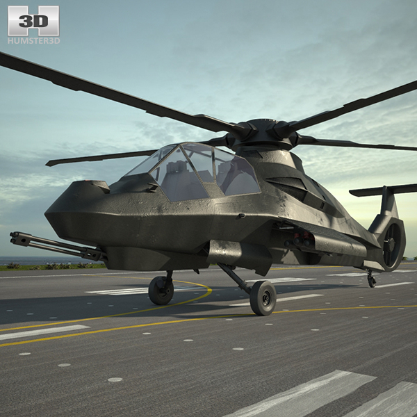 Boeing–Sikorsky RAH-66 Comanche 3D Models for Download | TurboSquid