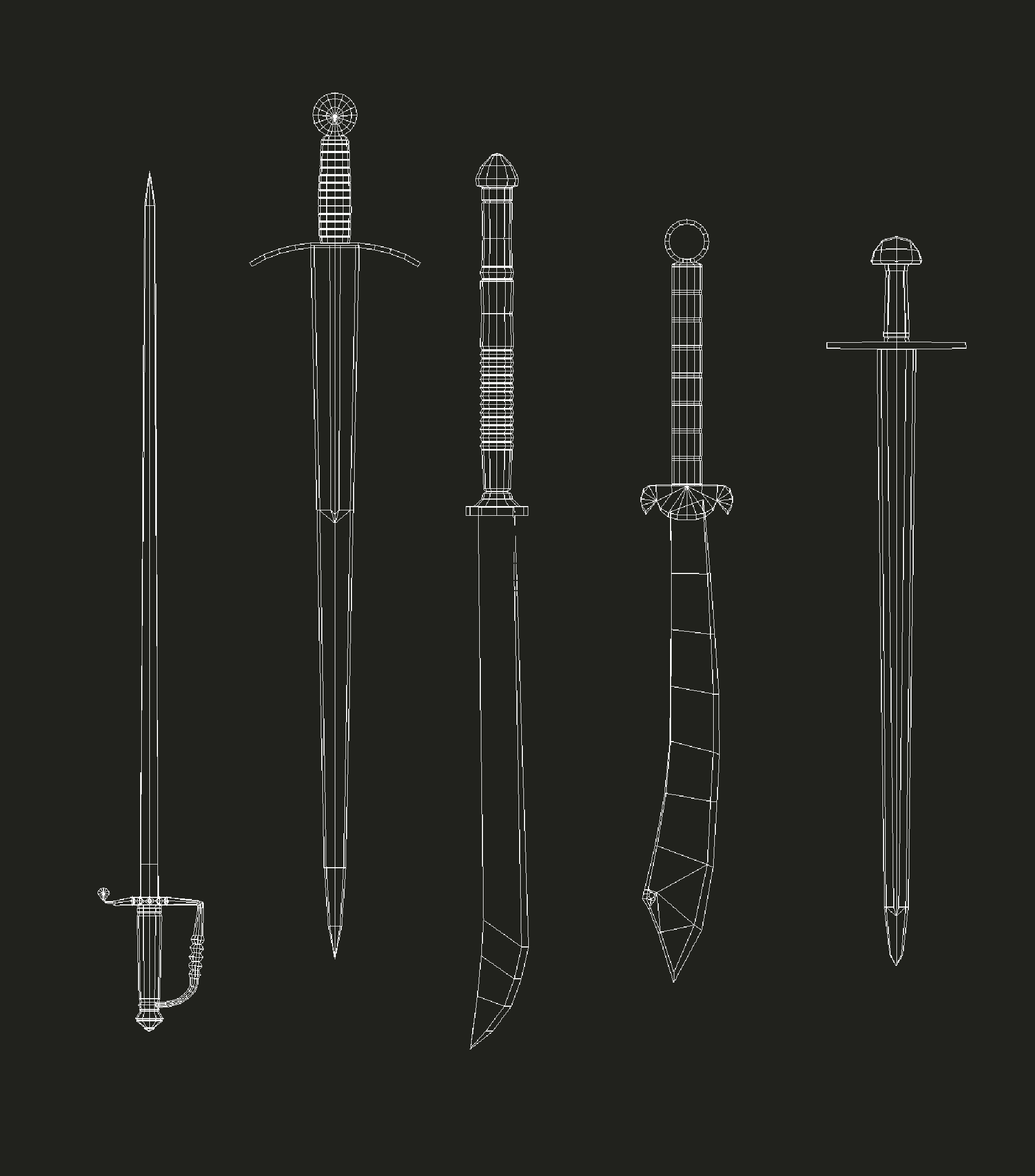 3D simple swords model - TurboSquid 1243916