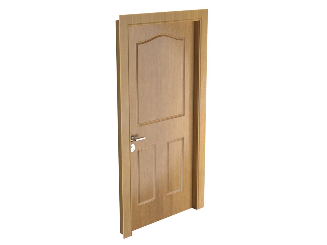 modèle 3D de Porte en bois - TurboSquid 1243985