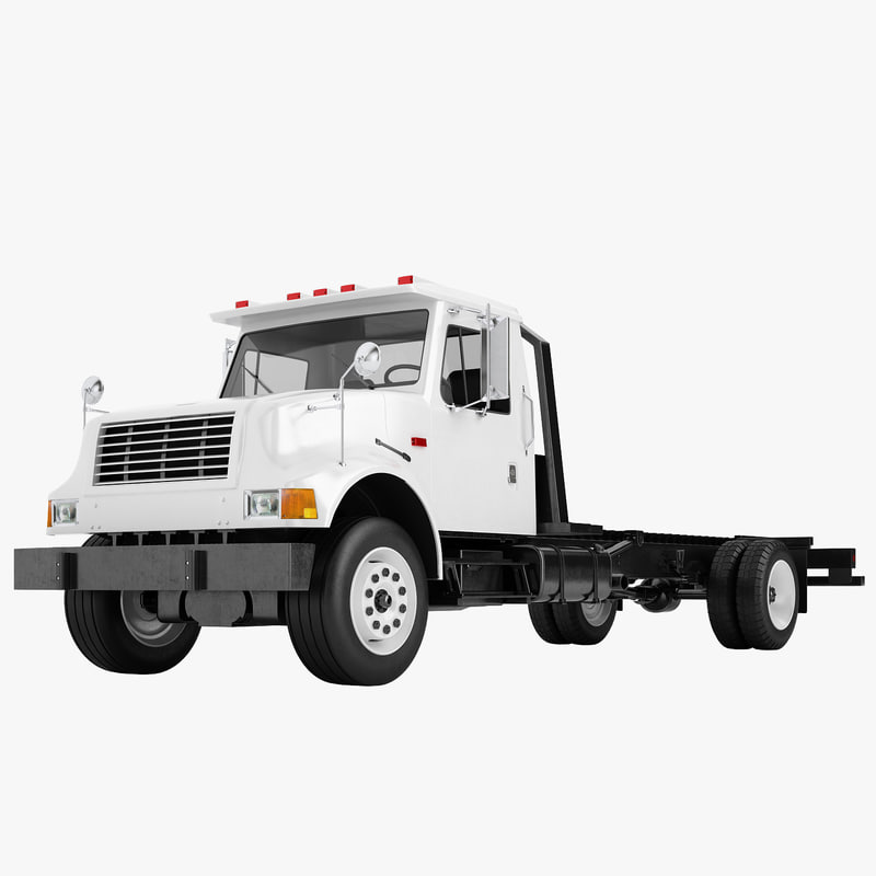 Truck international 4700 3D model - TurboSquid 1244107