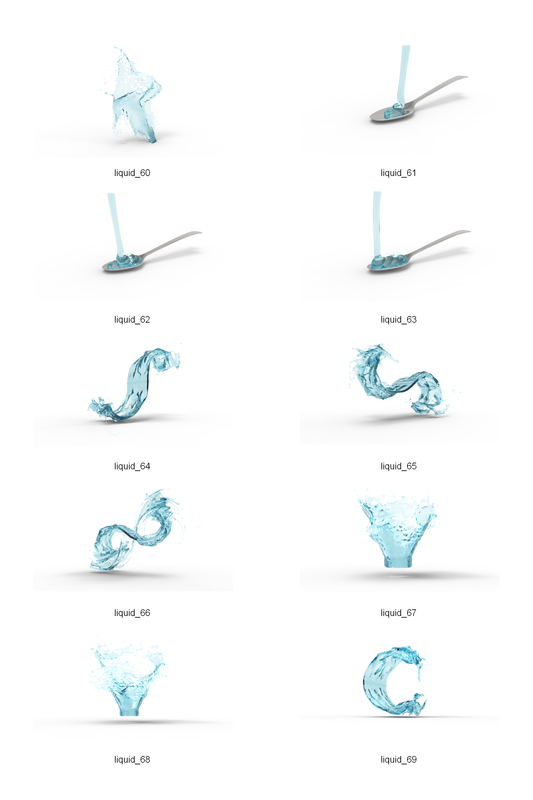 3D model liquid effects vol 2 - TurboSquid 1244218