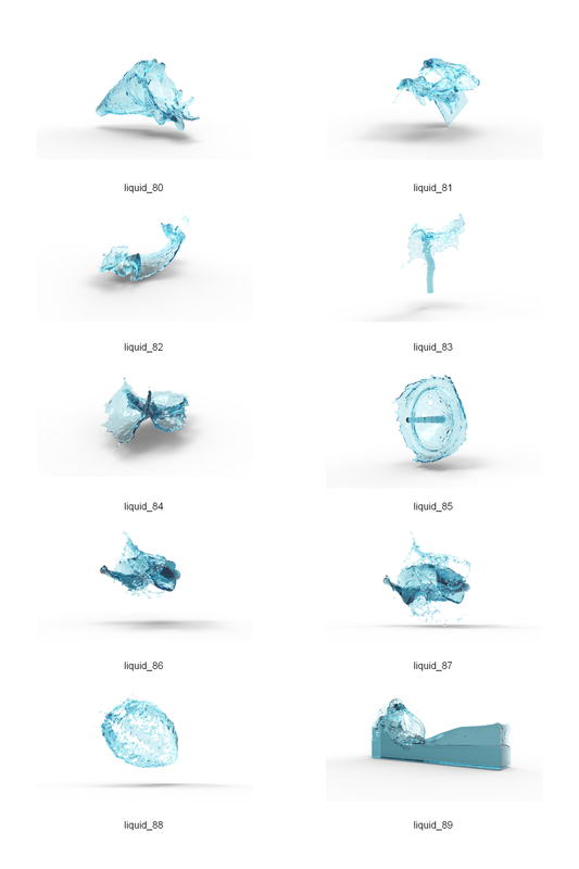 3D model liquid effects vol 2 - TurboSquid 1244218