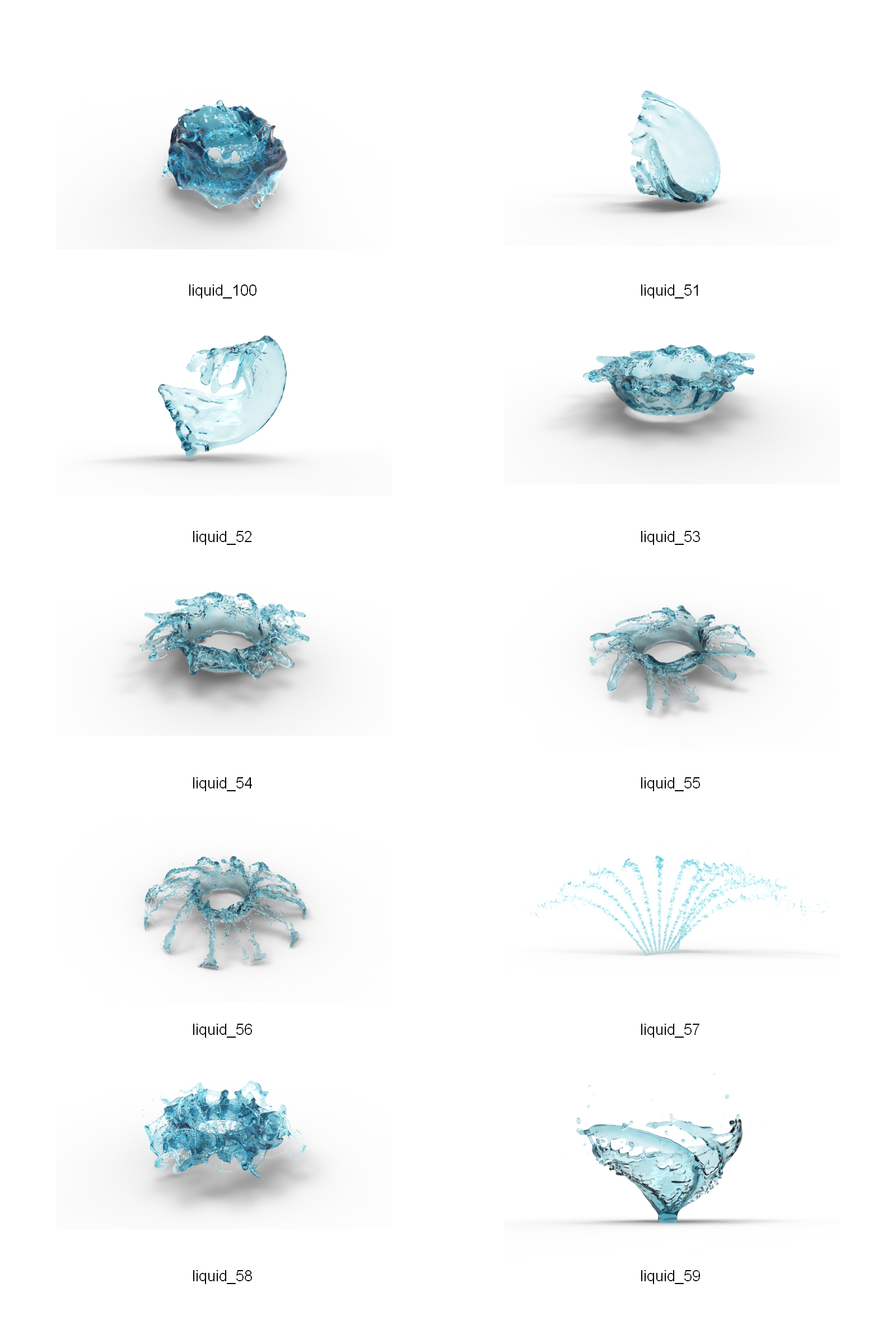 3D model liquid effects vol 2 - TurboSquid 1244218