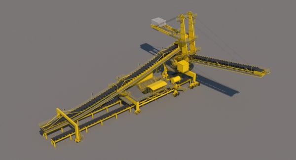 3D industrial machines model - TurboSquid 1244226