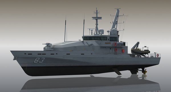 Hmas armidale acpb 83 3D - TurboSquid 1244396
