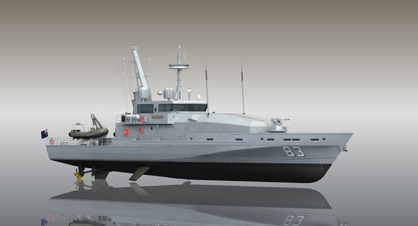 Hmas armidale acpb 83 3D - TurboSquid 1244396