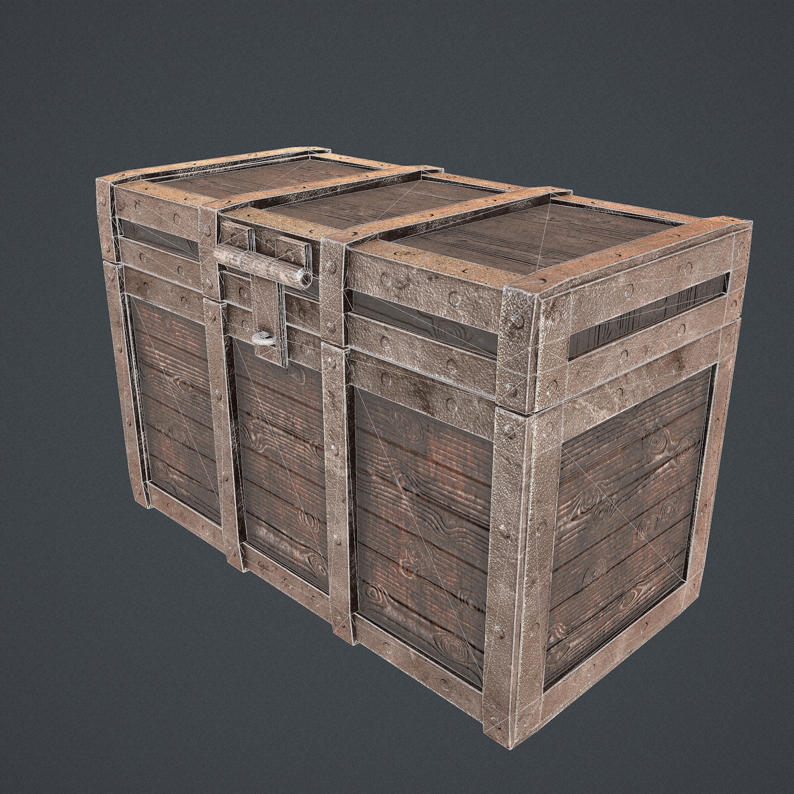 Chest modeled 3D model - TurboSquid 1244410