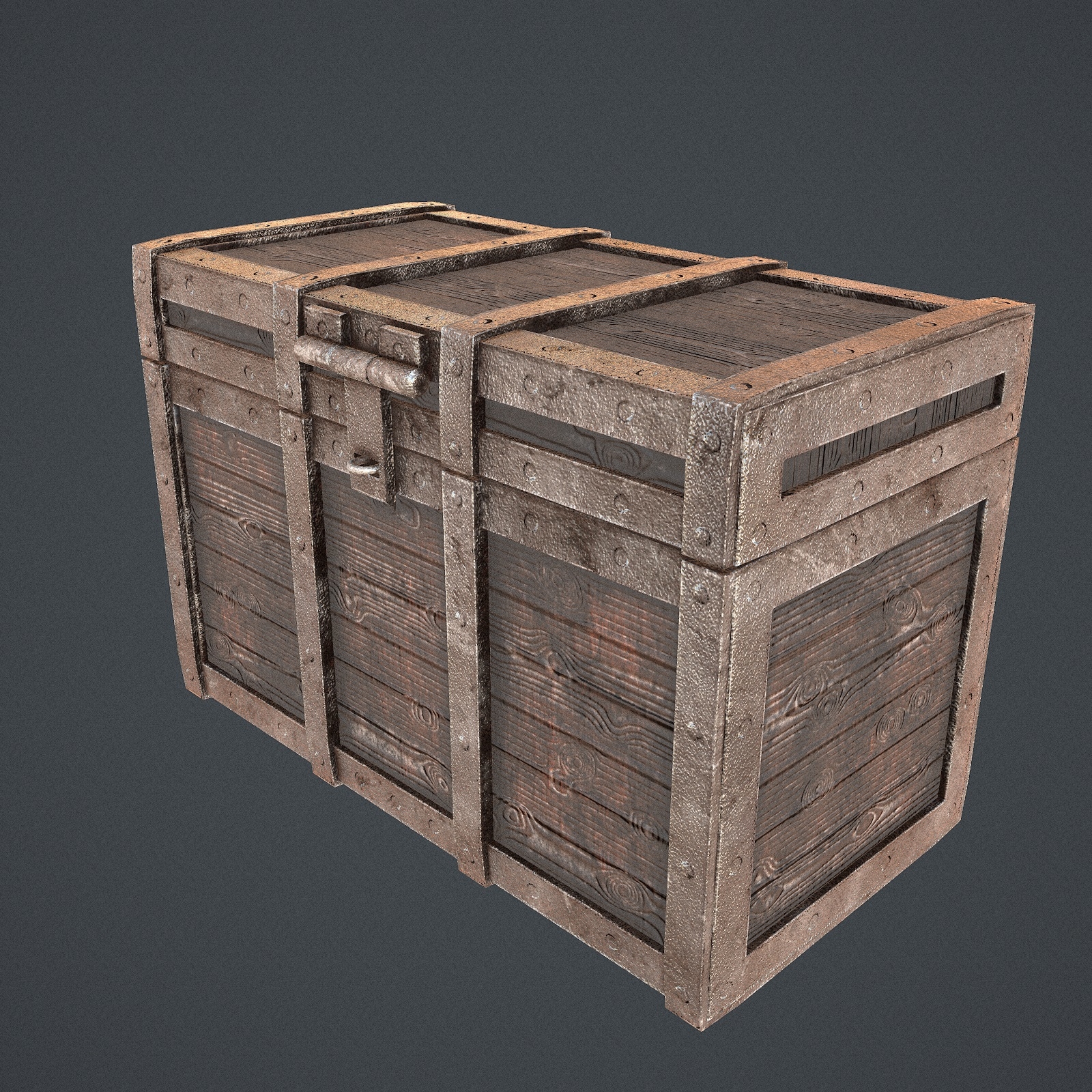 Chest modeled 3D model - TurboSquid 1244410