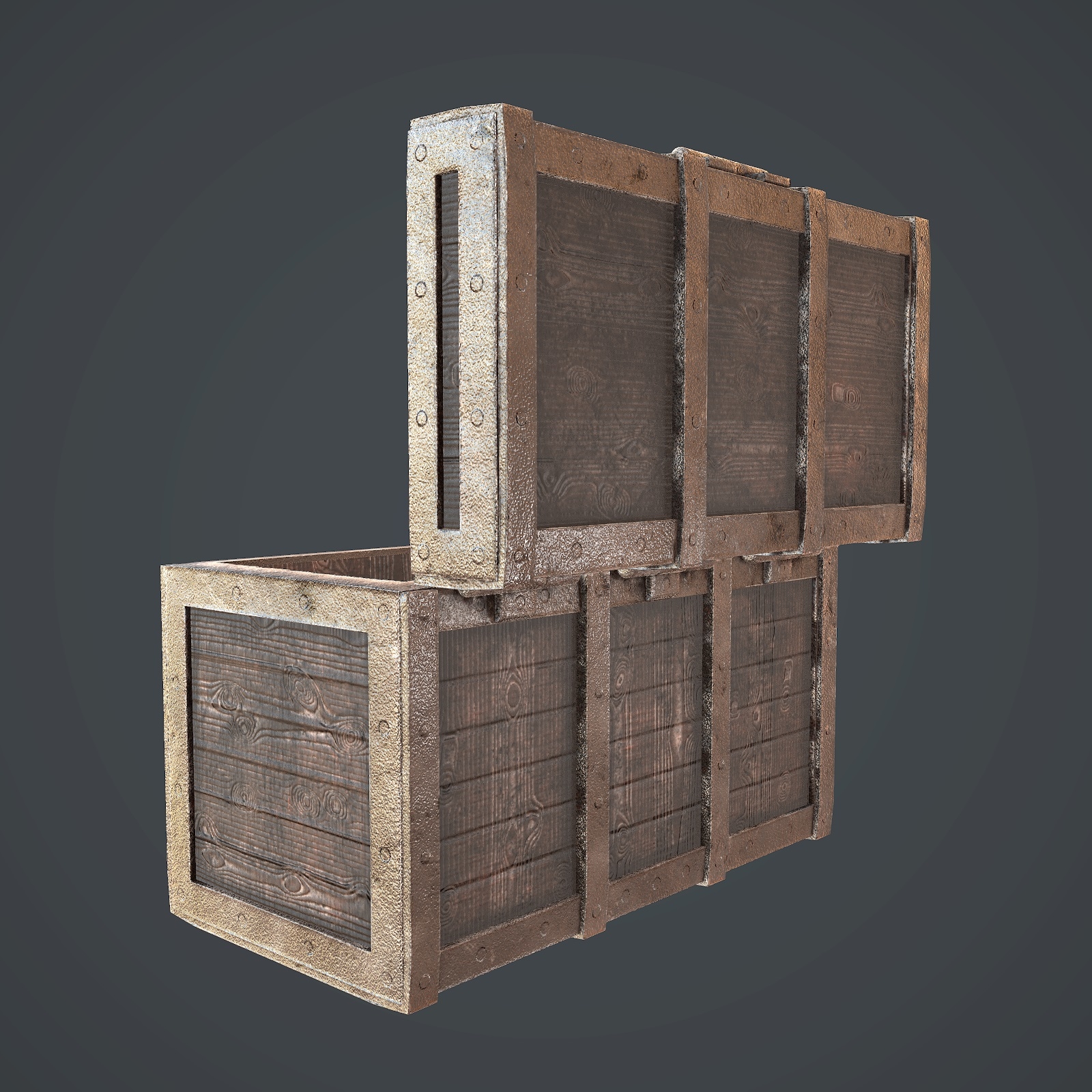 Chest modeled 3D model - TurboSquid 1244410