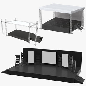 Outdoor Stage 3D Models for Download | TurboSquid