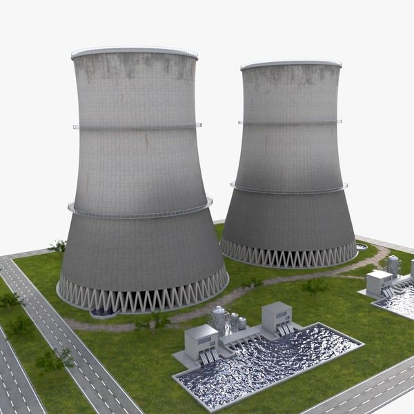 Nuclear Power Plant 3D Models for Download | TurboSquid