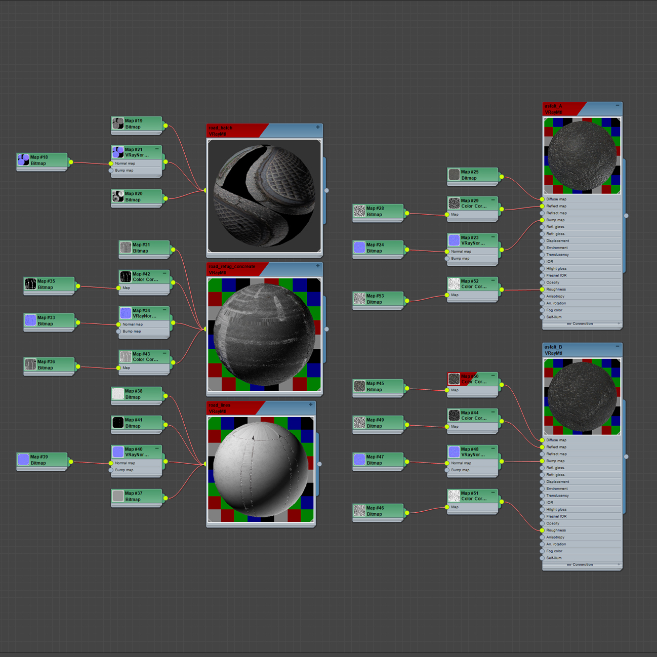 Road asset pack 3D model - TurboSquid 1244535
