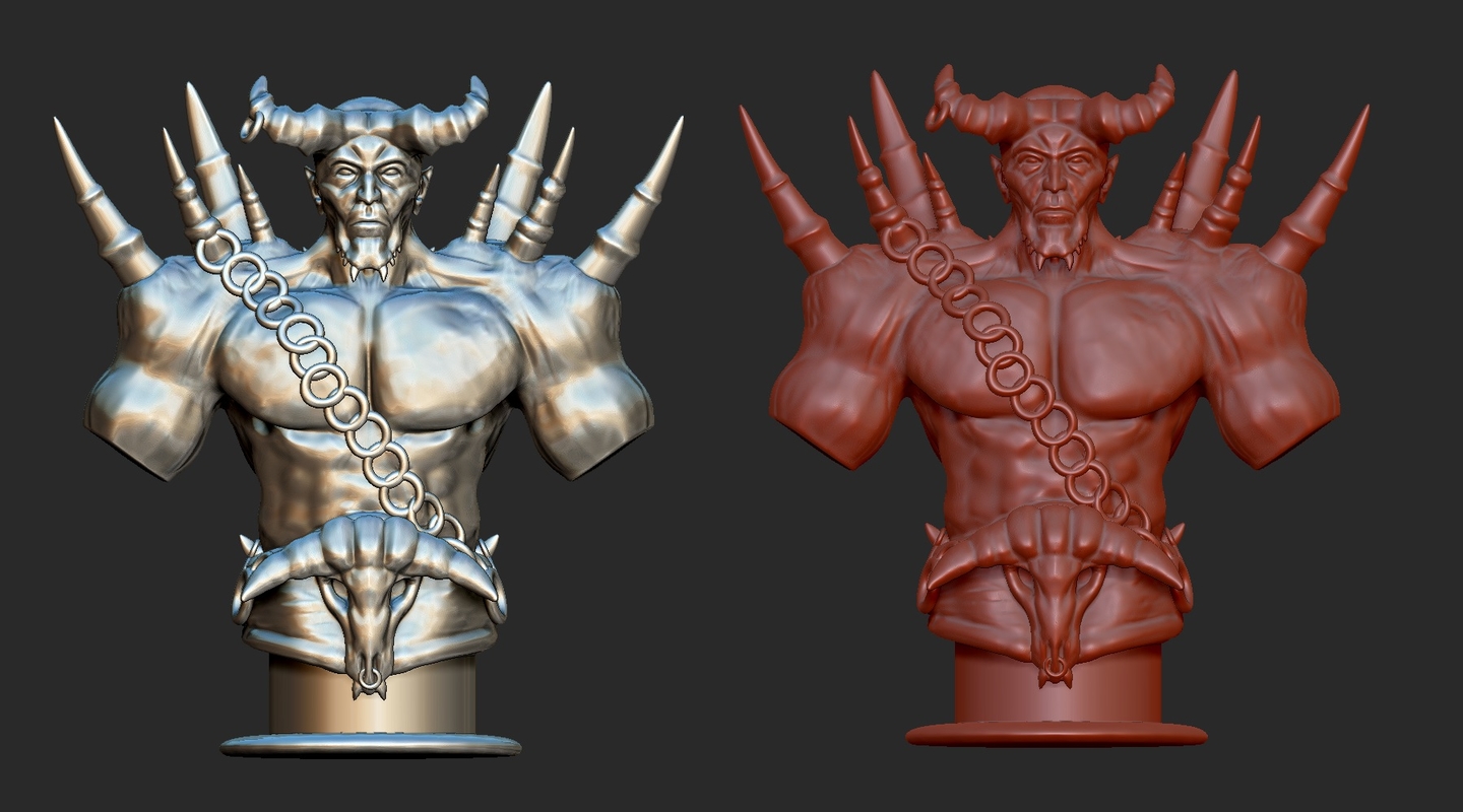 Demon print 3D model - TurboSquid 1244600