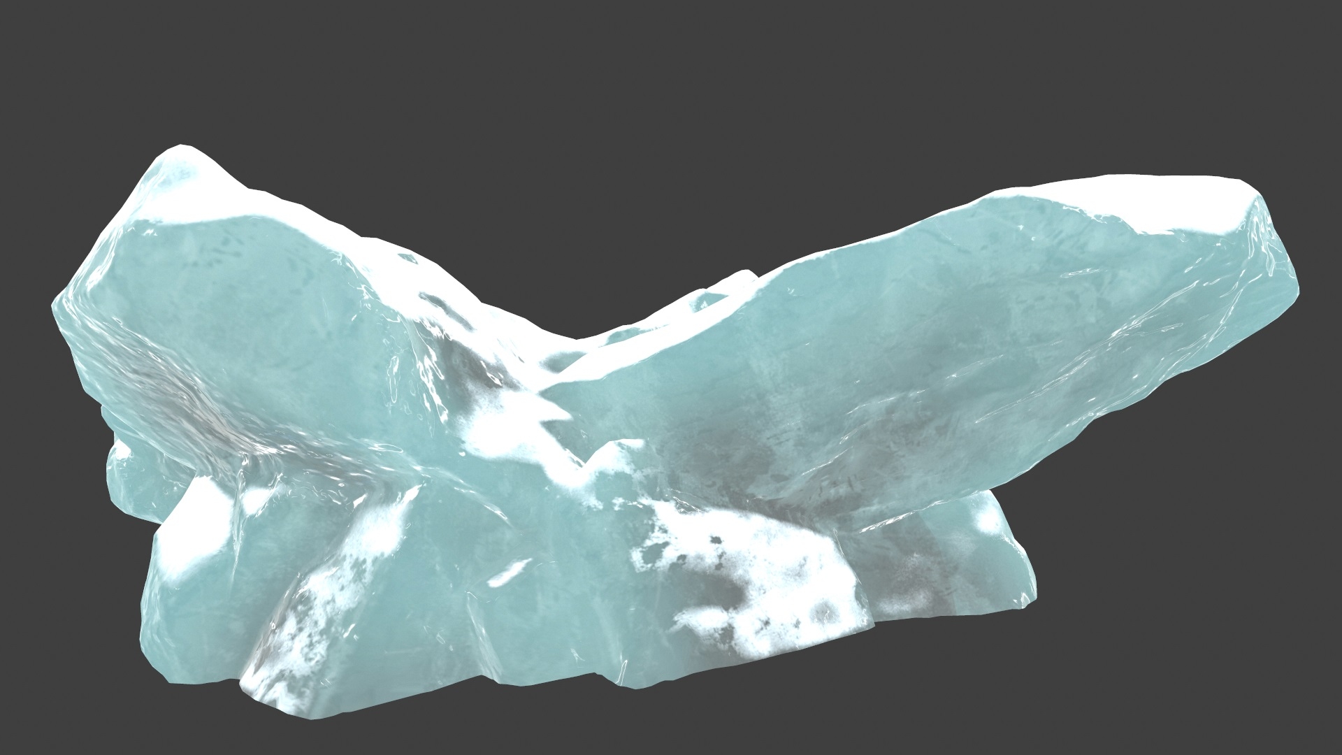 3D ice rocks model - TurboSquid 1244755