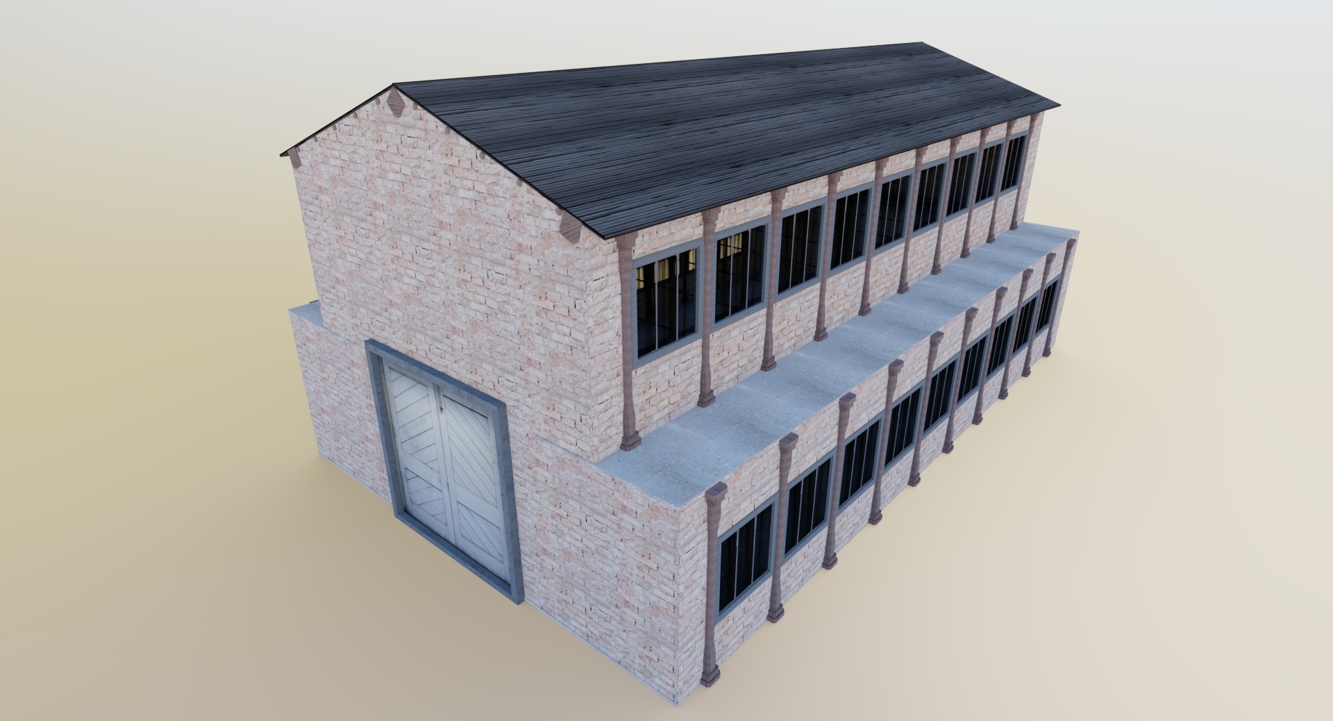 Old warehouse 3D model - TurboSquid 1244783