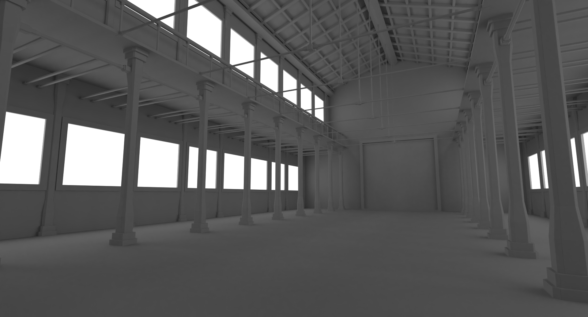 Old warehouse 3D model - TurboSquid 1244783