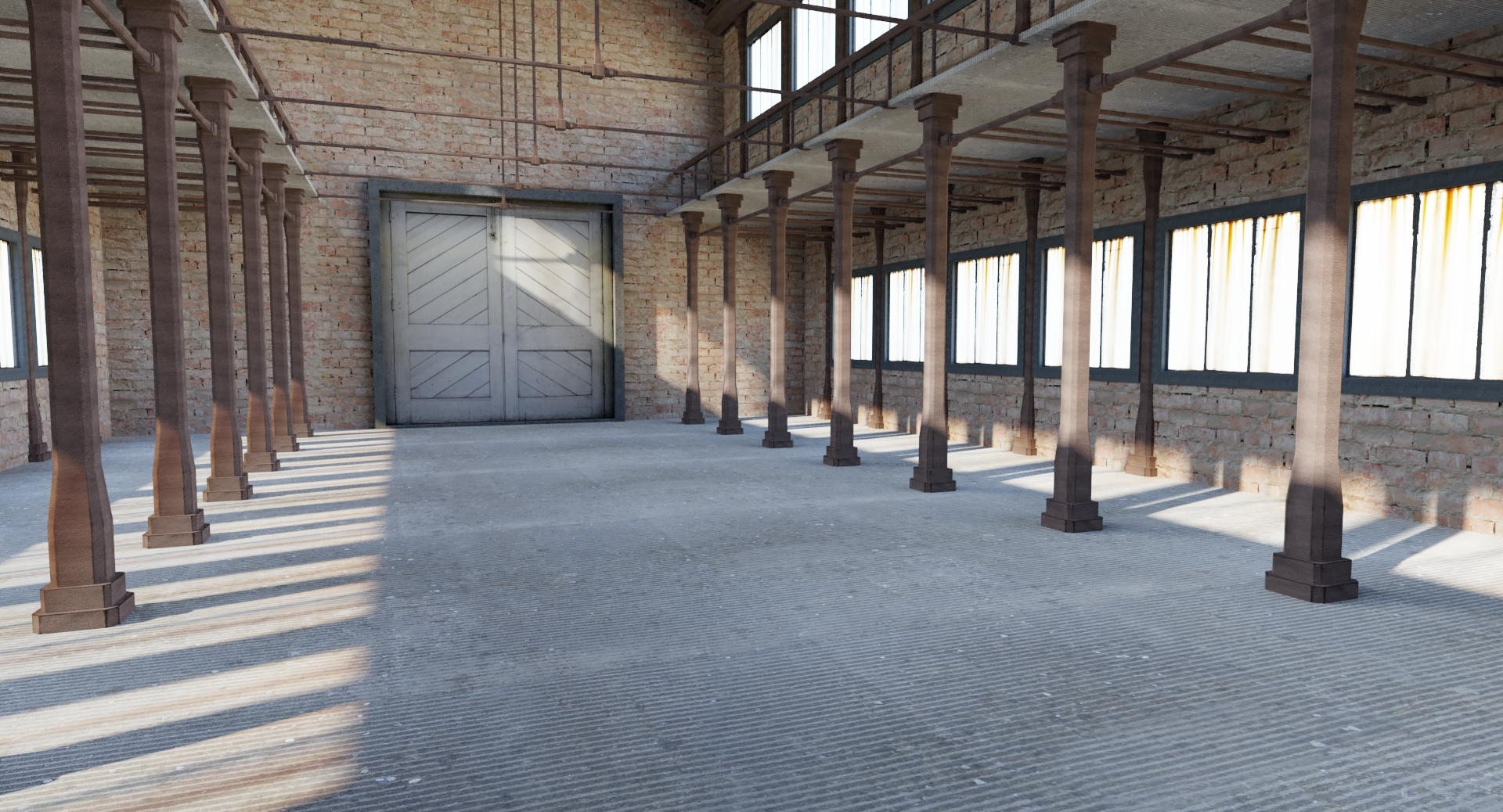 Old warehouse 3D model - TurboSquid 1244783