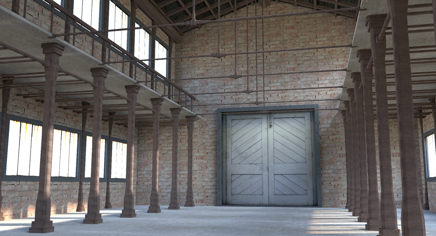 Old warehouse 3D model - TurboSquid 1244783