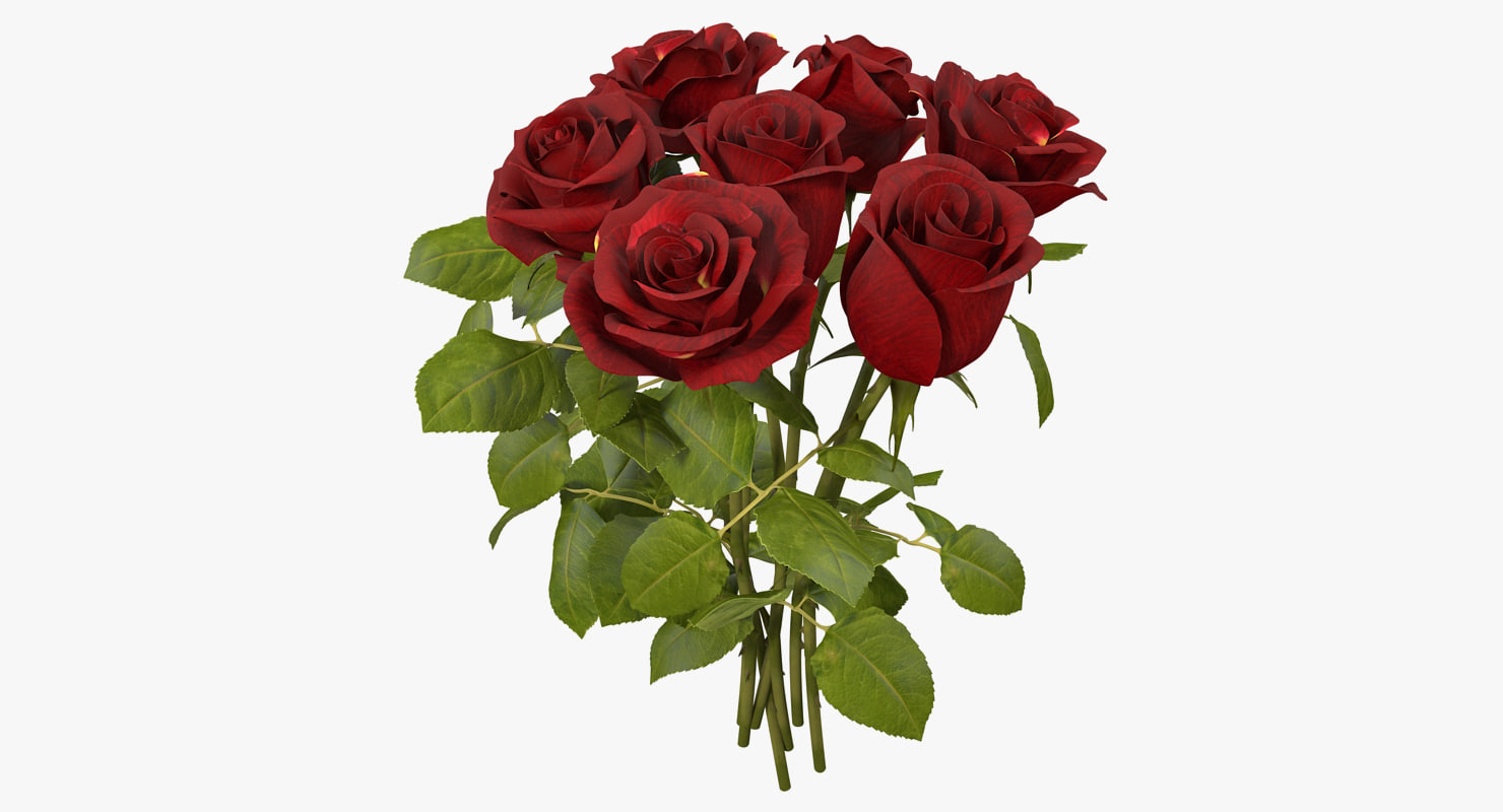3D model bouquet roses - TurboSquid 1244947