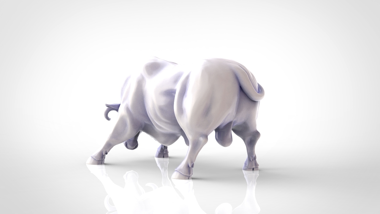 3D bull model - TurboSquid 1244961