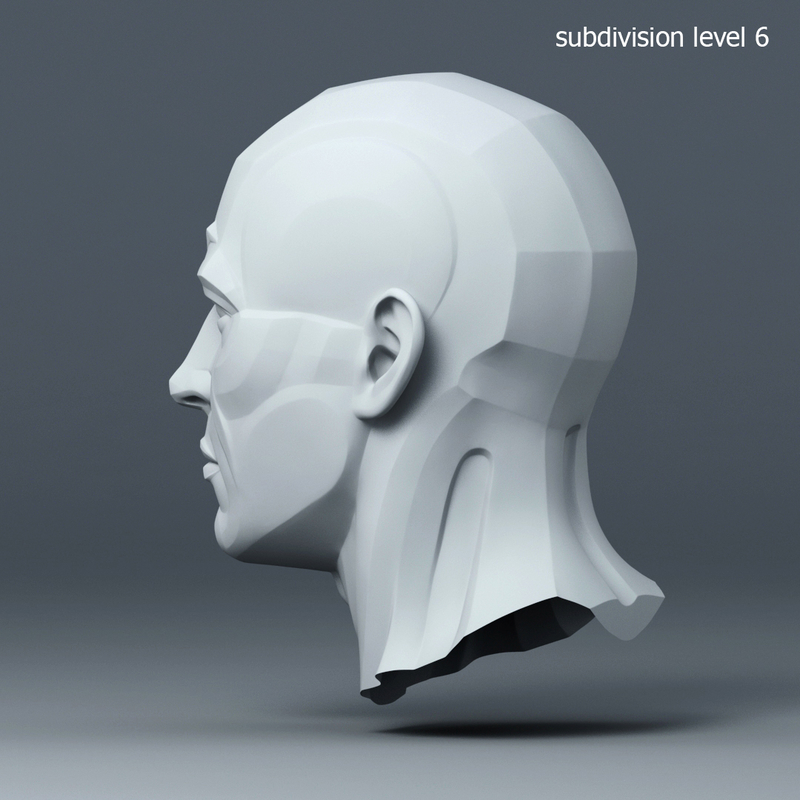 Male head model - TurboSquid 1244978