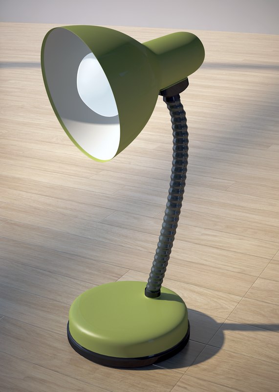 3d Model Desk Lamp Turbosquid 1245078