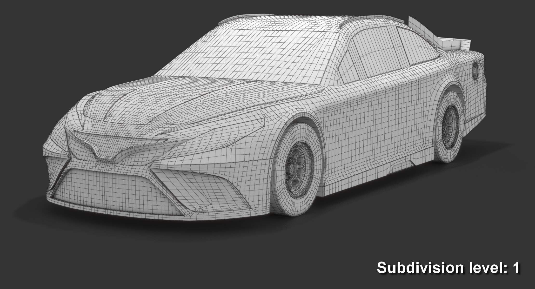 Generic toyota camry nascar 3D model - TurboSquid 1245106