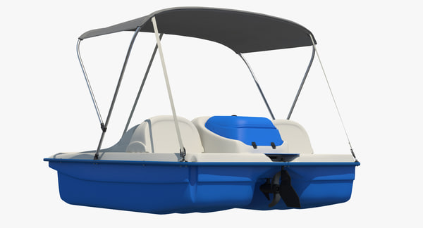 Pedal boat canopy 3D - TurboSquid 1245209