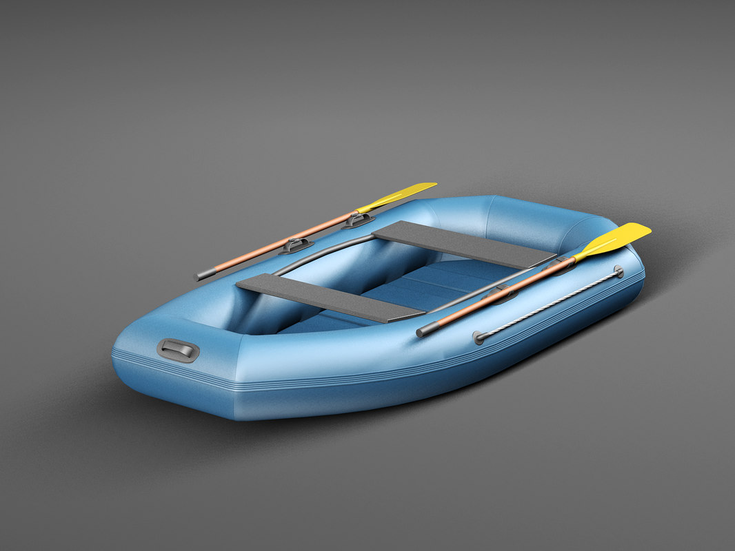 3D inflatable boat model - TurboSquid 1245275