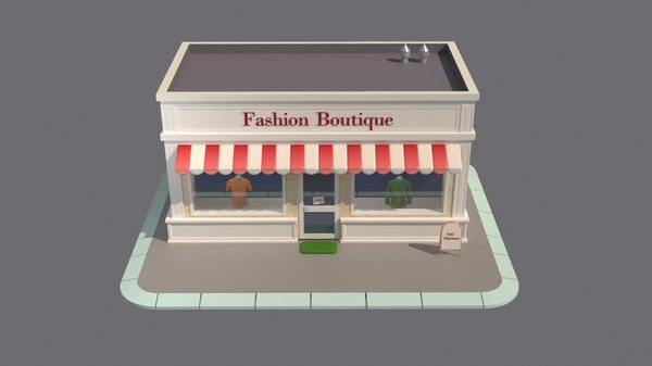Shop v5 3D model - TurboSquid 1245278