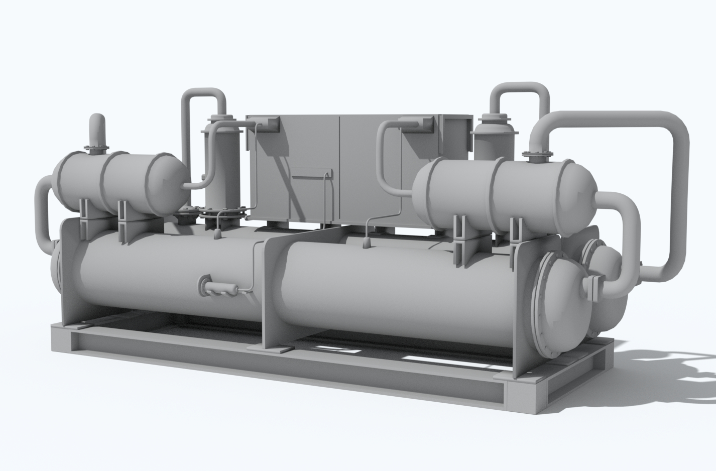 3D industrial chiller - TurboSquid 1245363