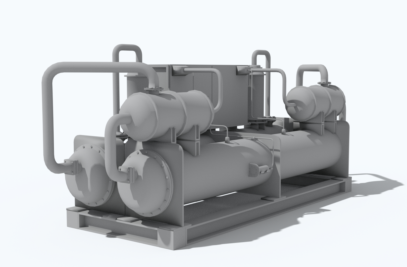 3D industrial chiller - TurboSquid 1245363