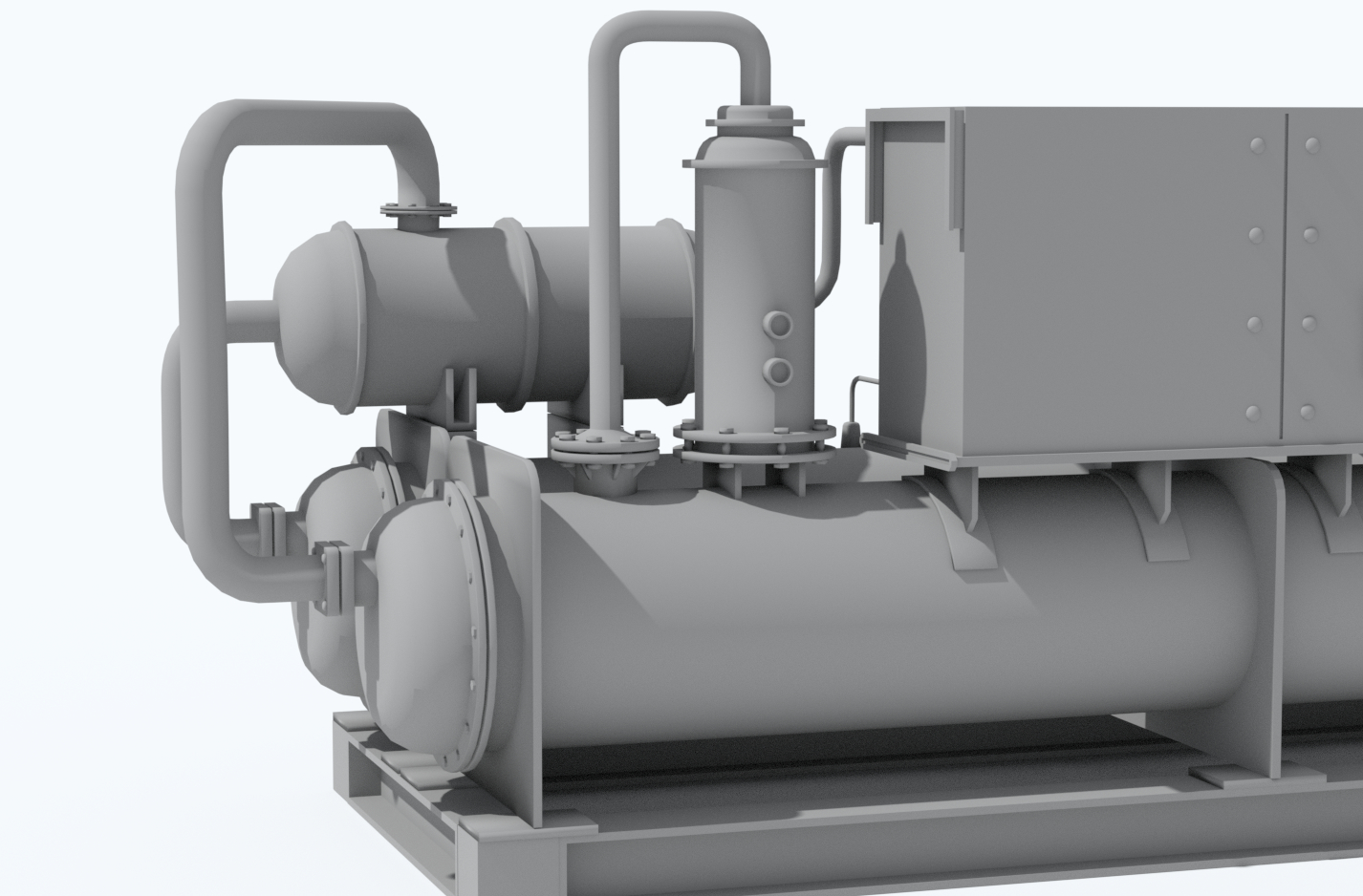3D industrial chiller - TurboSquid 1245363