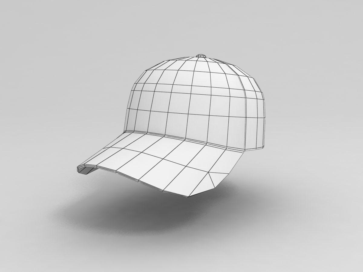 Cap cartoon 3D model - TurboSquid 1245462