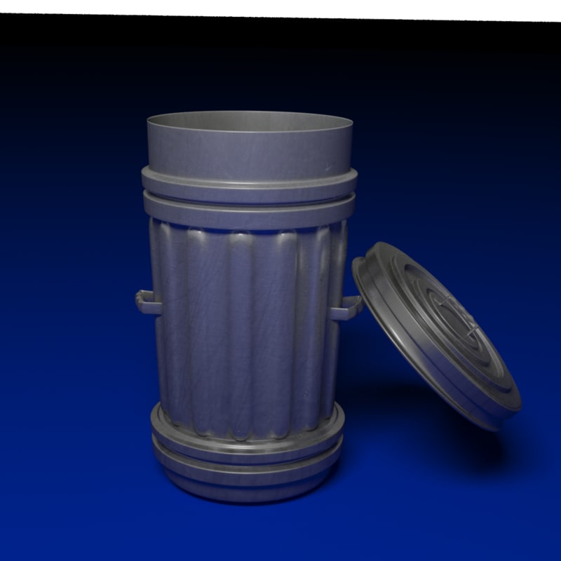 Garbage box 3D model - TurboSquid 1245651