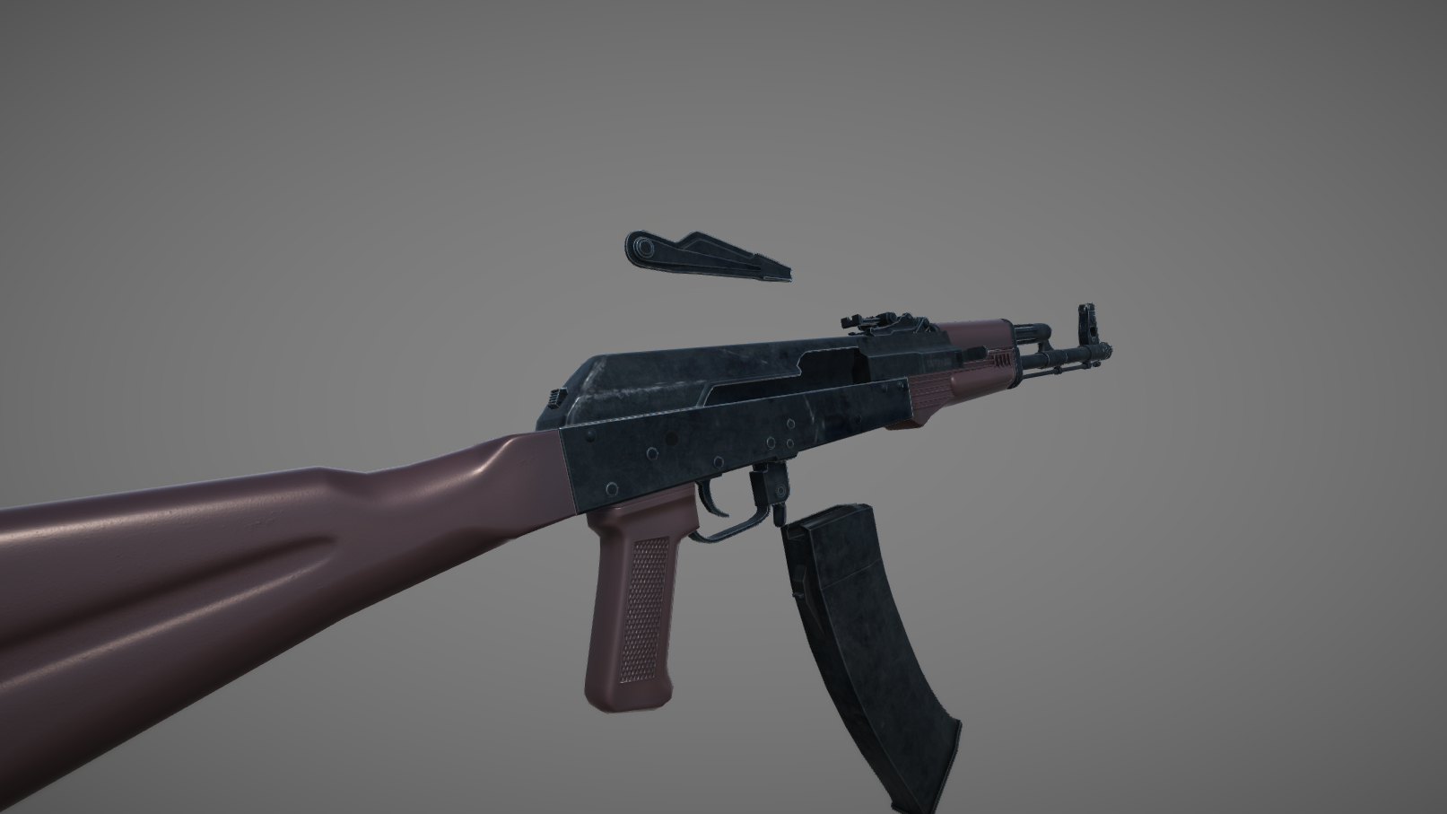 3D ak-74 bolt - TurboSquid 1245656