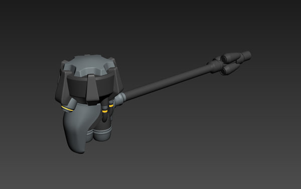 3D reinhardt hammer model - TurboSquid 1245867