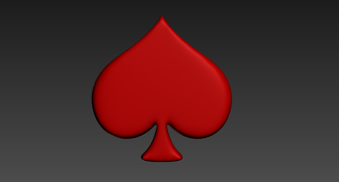 3D club poker card model - TurboSquid 1245887