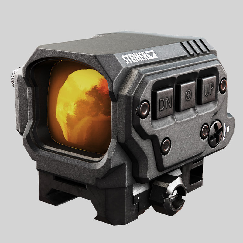 Reflex Sight Steiner R1X3D模型 - TurboSquid 1246051