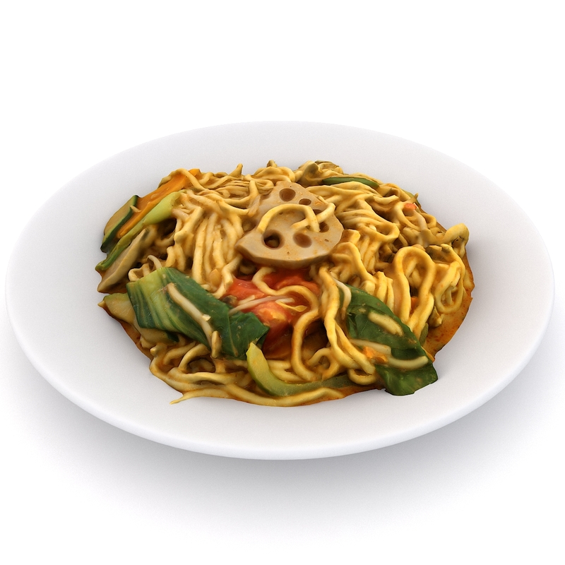 3D meal plate - TurboSquid 1246122