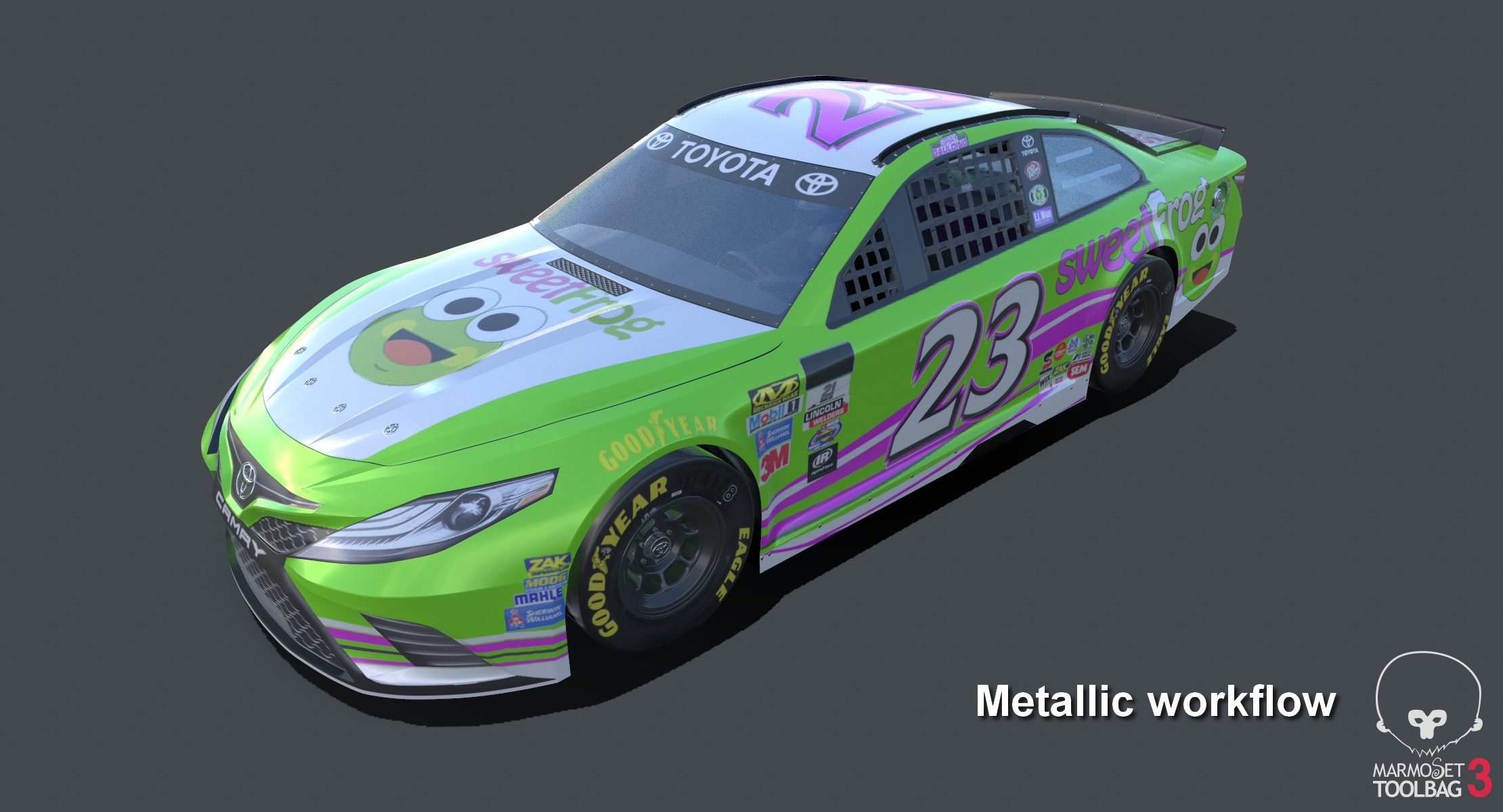 3D model bk racing nascar season - TurboSquid 1246239