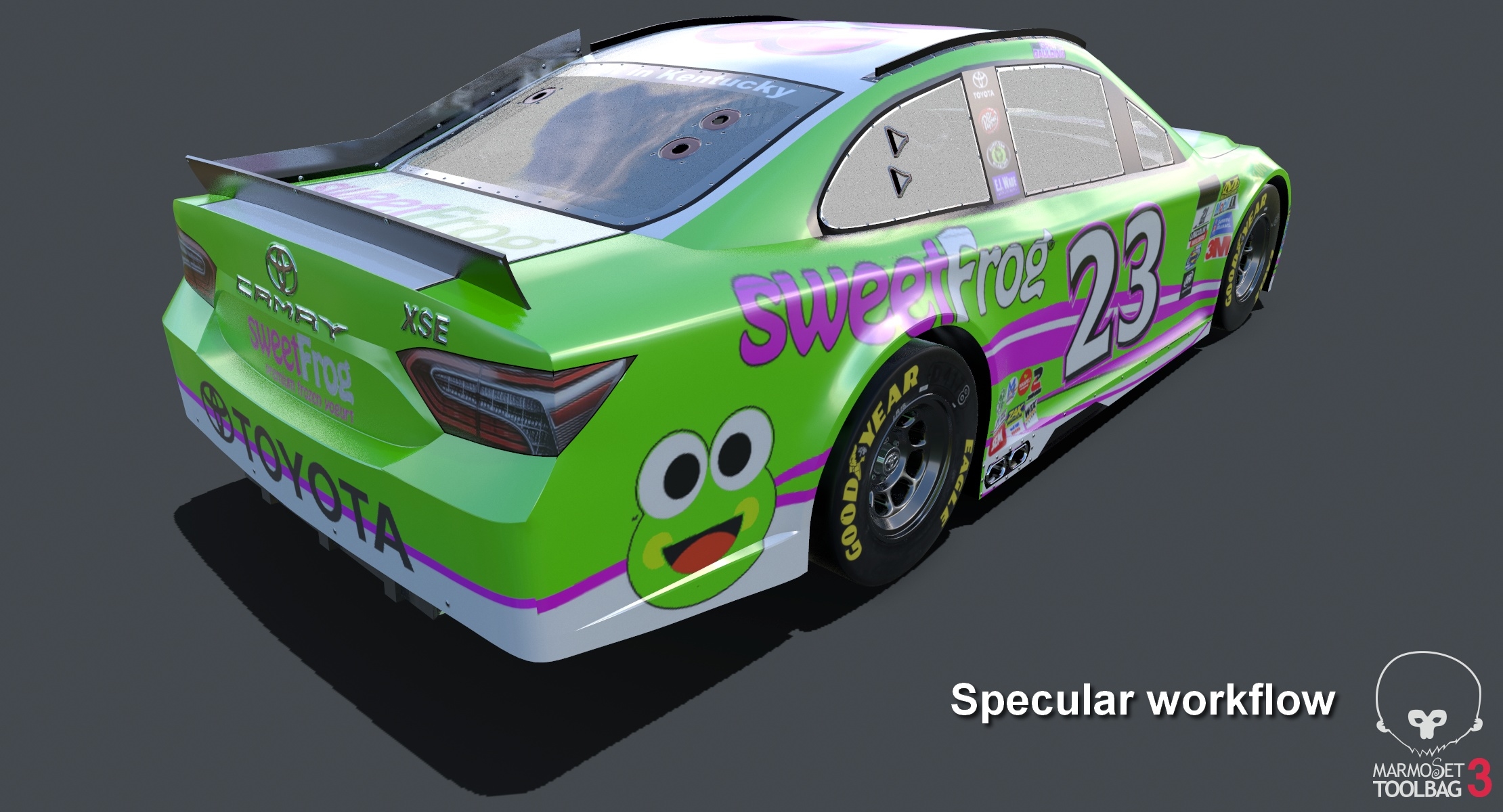 3D model bk racing nascar season - TurboSquid 1246239
