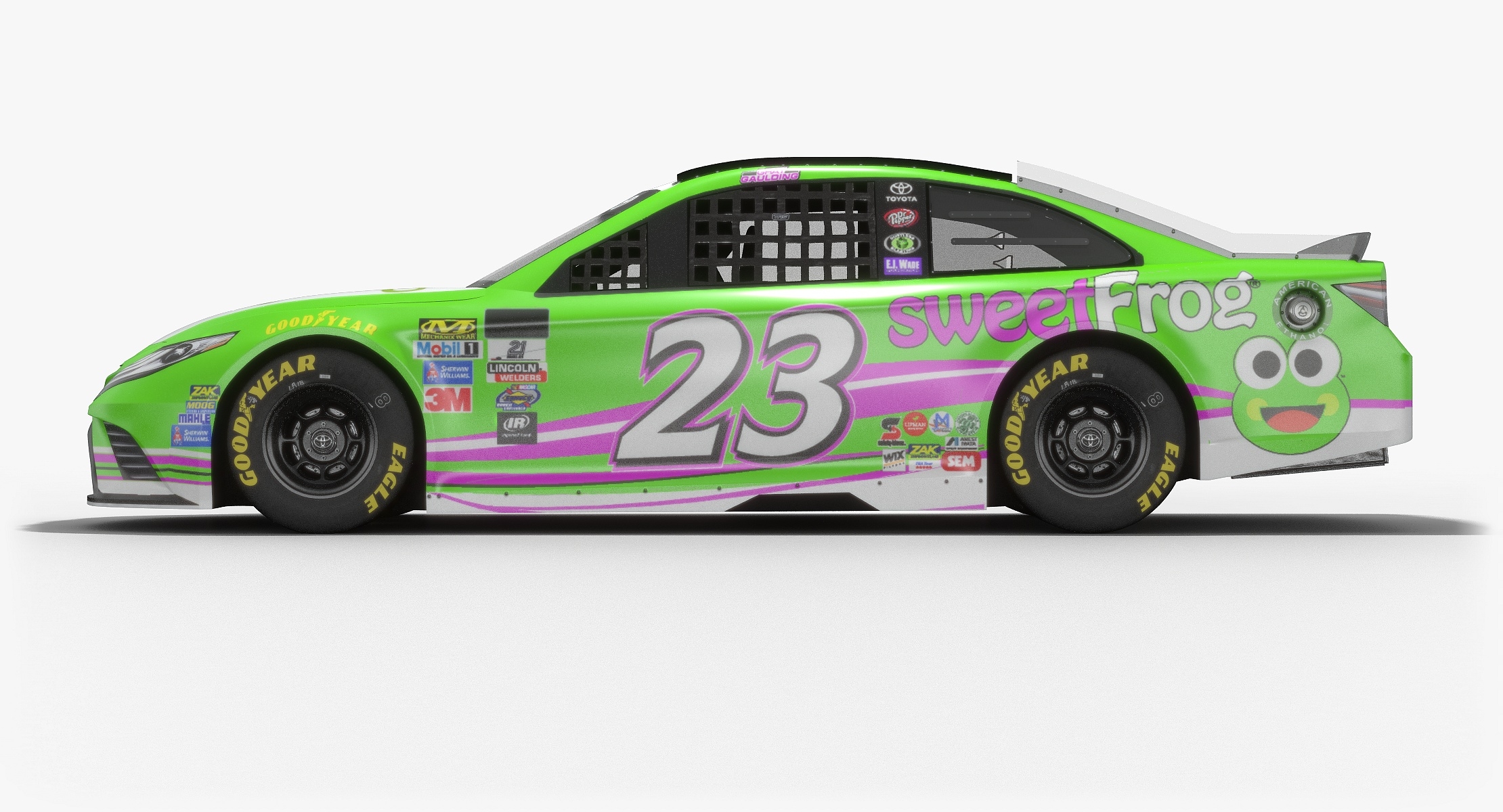 3D model bk racing nascar season - TurboSquid 1246239