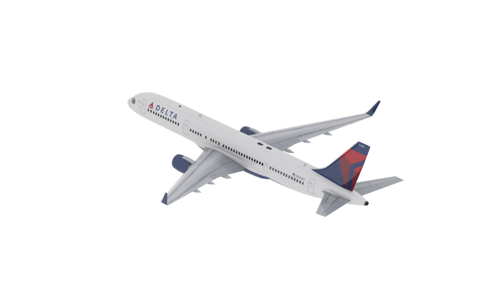 B 757-200 winglets 3D model - TurboSquid 1246249