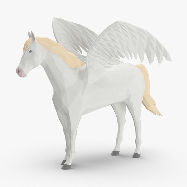 3D pegasus---standing - TurboSquid 1246354