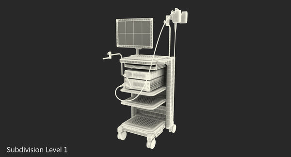 Fujifilm electronic video endoscope 3D model - TurboSquid 1246356