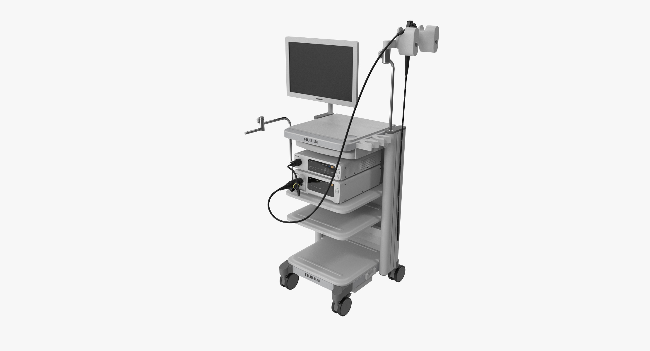 Fujifilm electronic video endoscope 3D model - TurboSquid 1246356