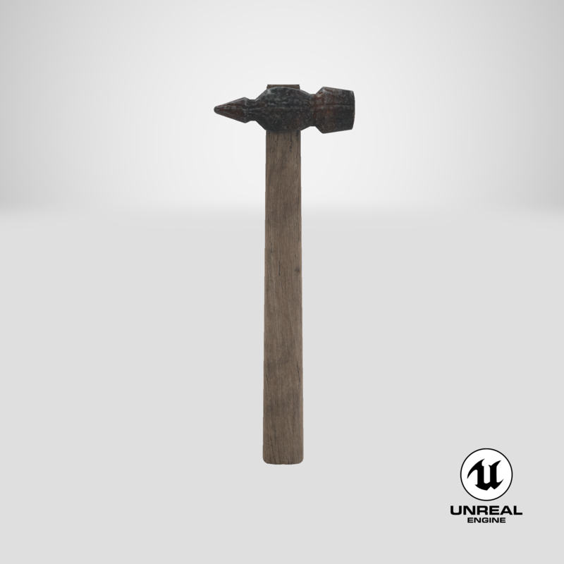 Hammer model - TurboSquid 1246382
